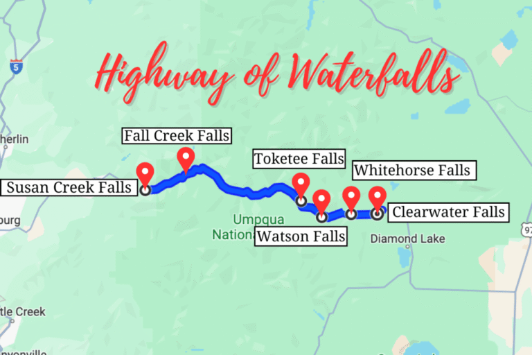 Day or Two Trip: A Journey Along Oregon's Waterfall Highway 138 - A ...